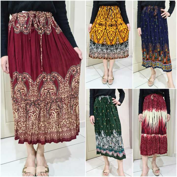 Dress Batik Pendek Kain Plus Size | Lazada