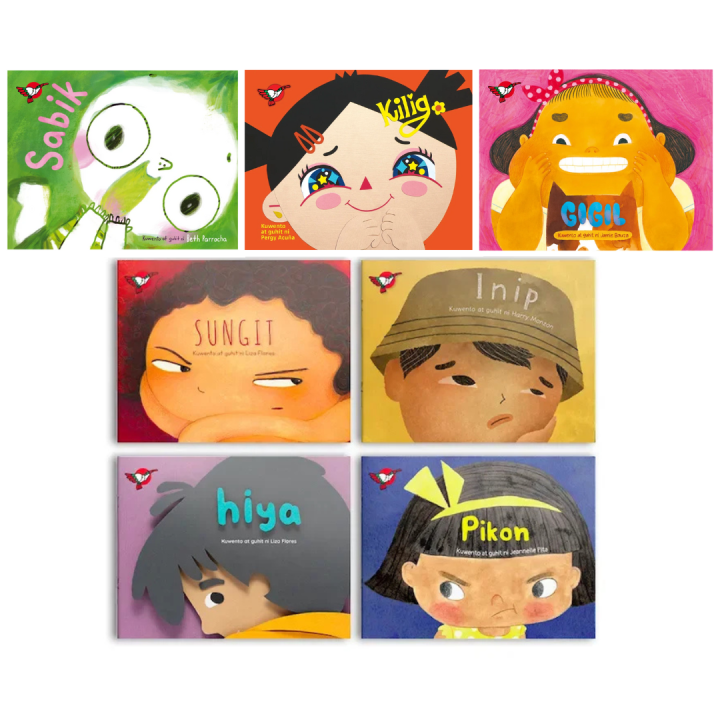 Emotions Picture Book (Sungit, Hiya, Inip, Pikon, Sabik, Gigil, Kilig ...