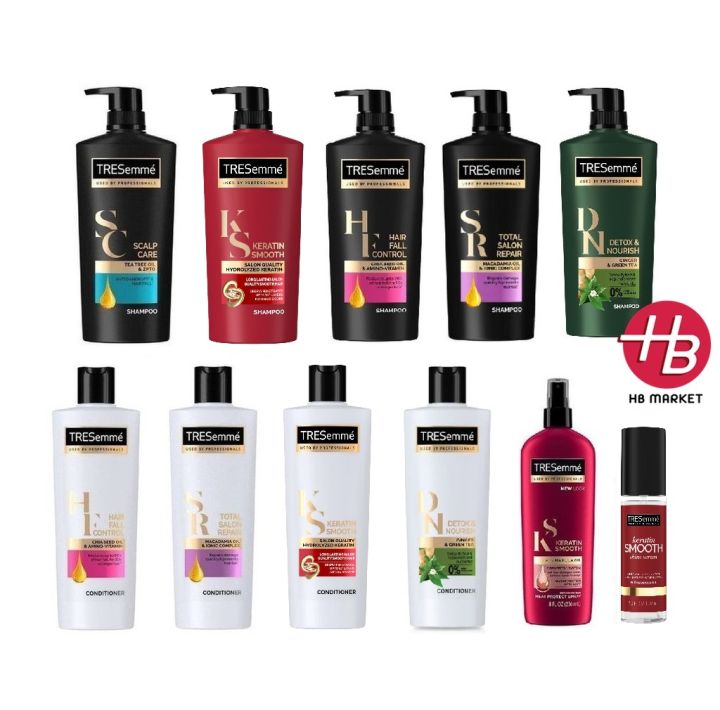 [HB Market] Tresemme Shampoo 670ml / Conditioner 340ml / Shampoo 340ml ...