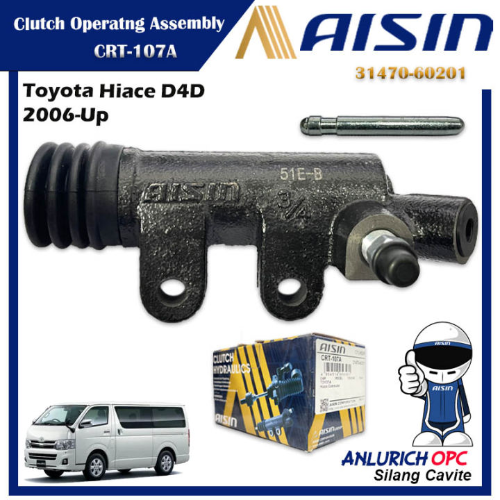 AISIN Clutch Operating Assembly for Toyota Hiace D4D 2006-Up 31470 ...