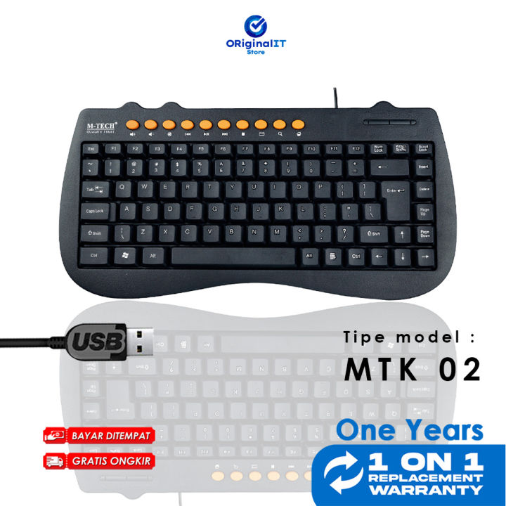 Keyboard Komputer PC Laptop Multimedia MTK02 | Lazada Indonesia