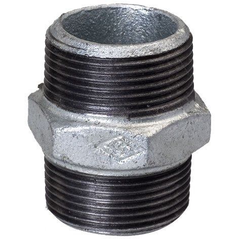 DOUBLE NEPLE 2 INCH BESI GALVANISE | Lazada Indonesia