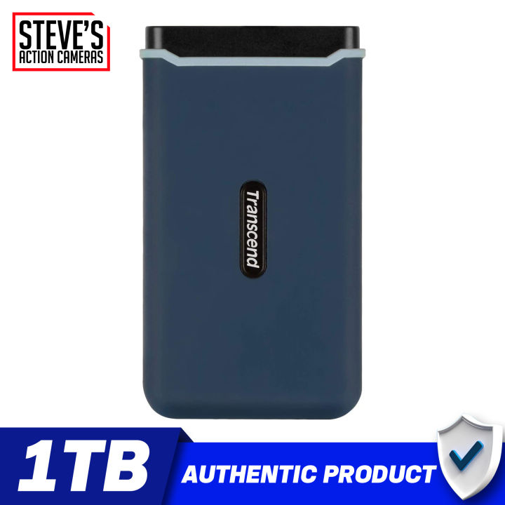 Transcend 1TB ESD370C Portable SSD External Solid State Drive Shock ...