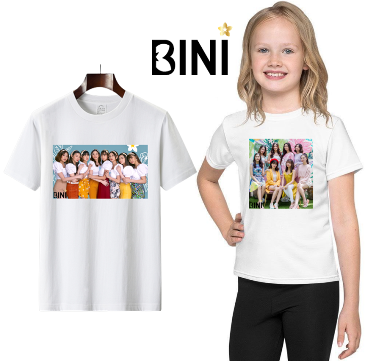 BINI-BINI TSHIRT FOR KIDS/GRAPHIC PRINT/sublimation print/ ANIME DESIGN ...