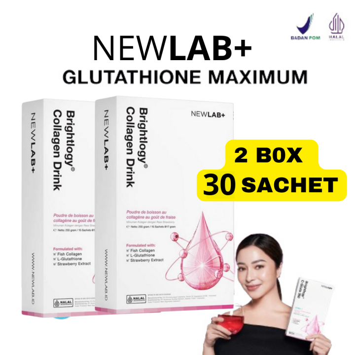 NEWLAB Premium Collagen Drink 30 Sachet | Brightlogy Collagen Beauty ...