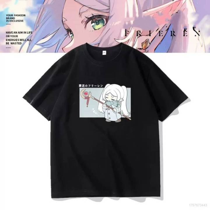 ct Frieren Beyond Journeys End Cosplay cloth 3D summer T-shirt Anime ...