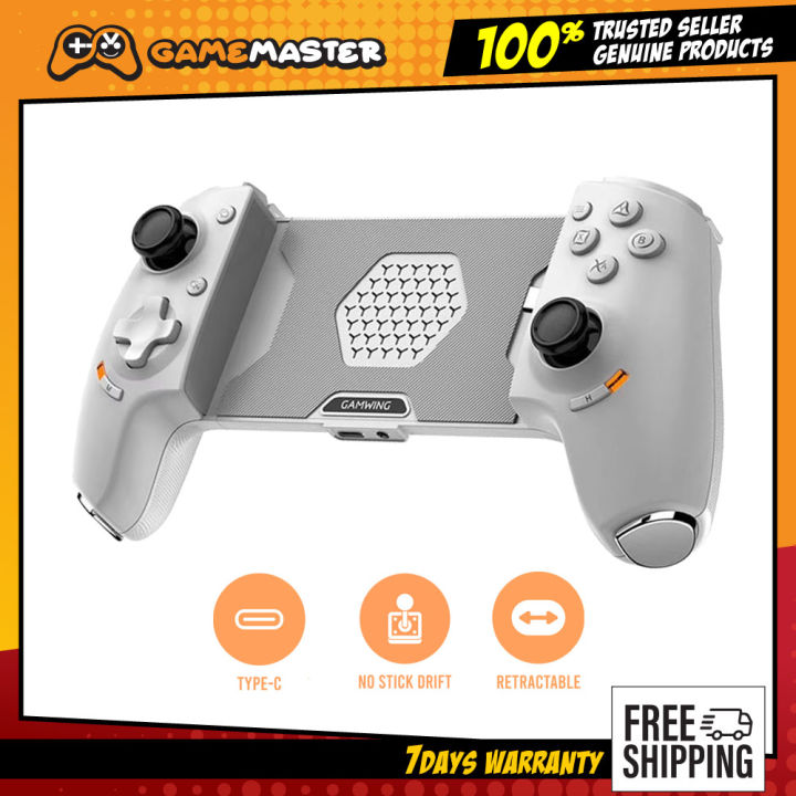 Gamwing Max Retractable Expansion Mobile Game Controller with Hall ...