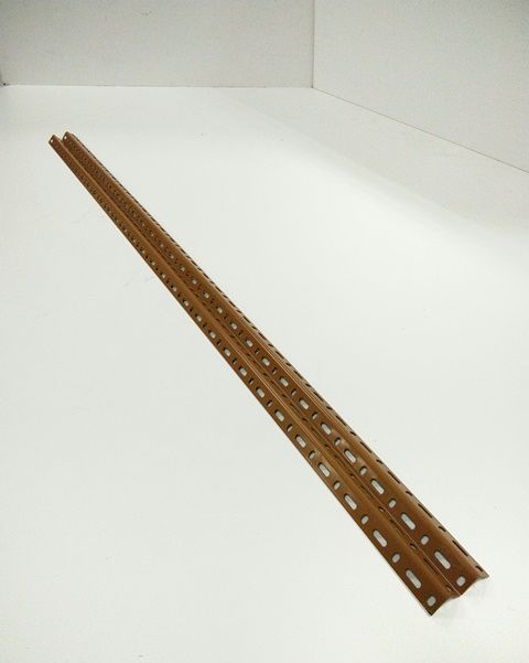 Slotted Angle Bar 1" x 1" x 1.8 mm x 4 feet with Free Bolts, Nuts ...