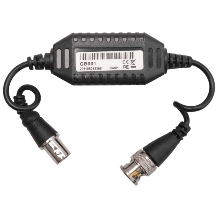Coaxial Video Ground Loop Isolator Balun BNC Male to Female for CCTV ...