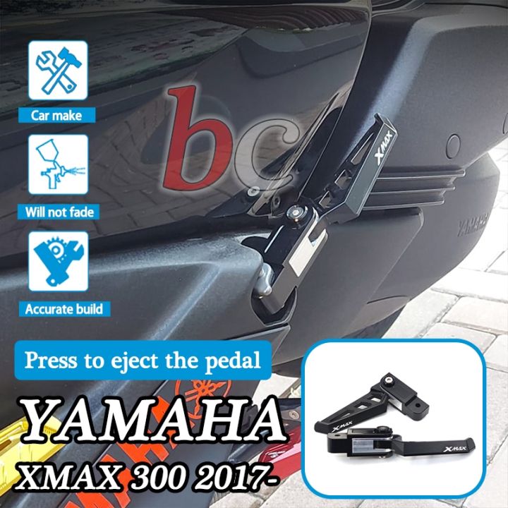 Passengers automatically pop out pedals for yamaha xmax 300 accessories ...