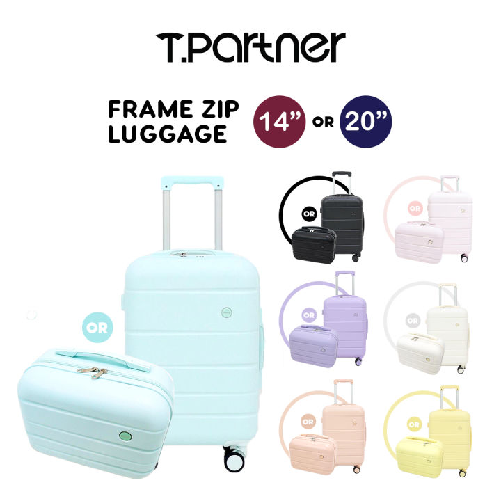Tpartner Frame Zip Luggage Eco Series (14" or 20") | Lazada