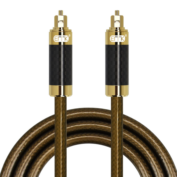 Premium Digital Optic Fiber Audio Cable Carbon Shell Toslink SPDIF Cable Xbox 360 1m 2m 5m 8m ...