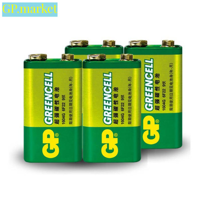 ถ่าน 9V Gp Supercell (6f22) พลังไฟเต็มเปี่ยม ของใหม่ ของแท้ ของบริษัท ...