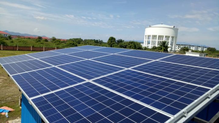 BLUESUN 5000W 5kW 5000 Watt Fully Complete Solar System Solar Panel On ...