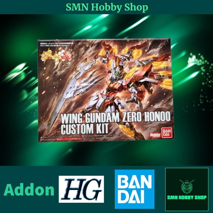 HG 1/144 Wing Gundam Zero Honoo Custom Kit Addon Wapon & Backpack ...