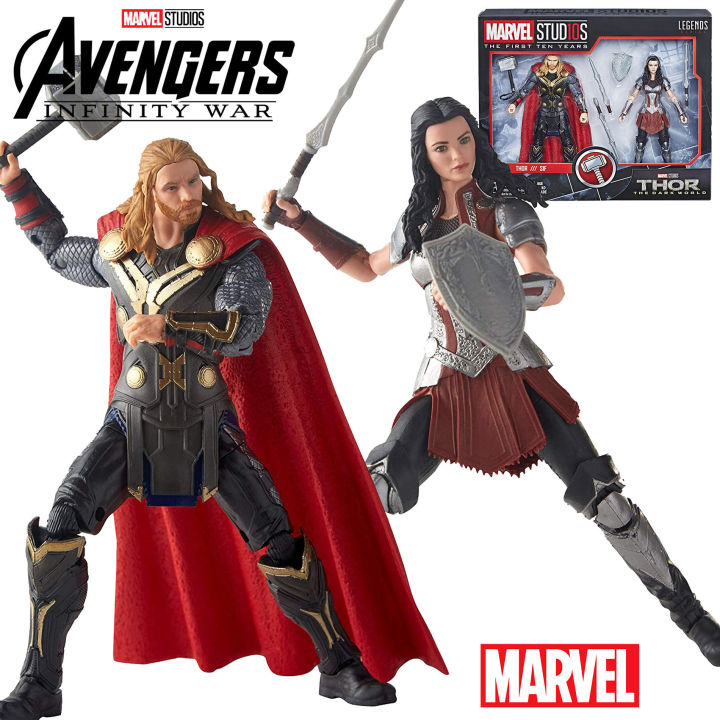 Model โมเดล ของแท้ 100% Marvel Studios Thor The Dark World ธอร์ เทพเจ้าสายฟ้าโลกาทมิฬ The First ...