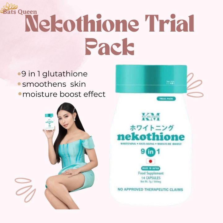 Nekothione 9in1 TRIAL PACK (14 capsules per pouch) | Neko by Kat ...