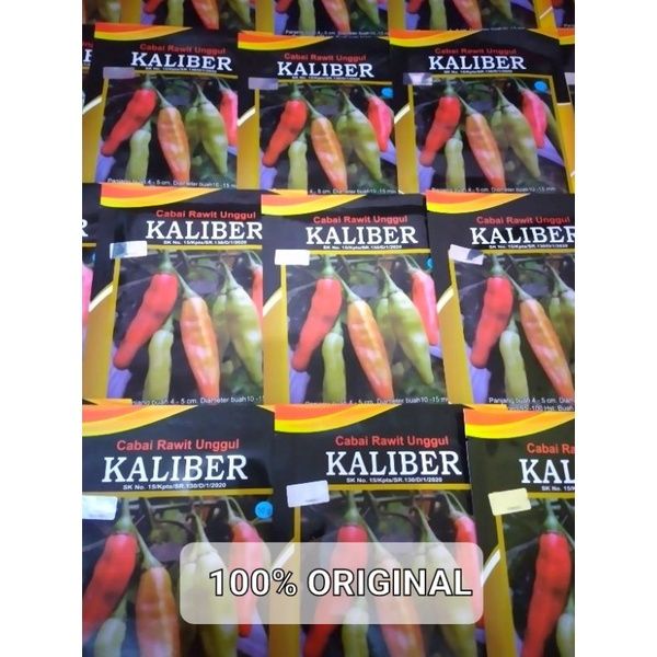 Promo Benih Cabe Rawit Kaliber cabai kaliber 10 Gr kemasan pabrik ...