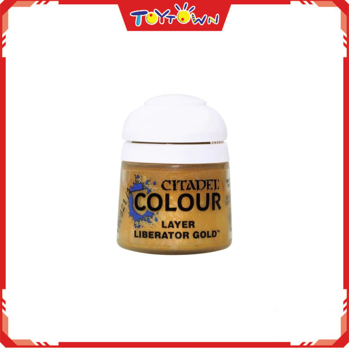 Warhammer Citadel Colour Paint Layer: Liberator Gold 12ml | Lazada PH