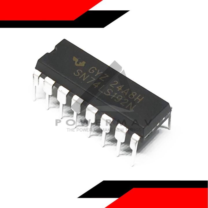 74ls192 dip ic 74192 sn74ls192n UP/DOWN BCD Decade (8421) Counter ...