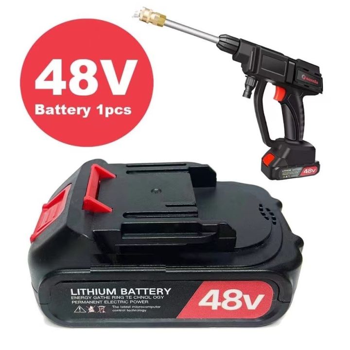 48V, 96V AND 166V Car Washer Gun Battery Pressure Washer Battery Rechargeable Lithium Battery ...