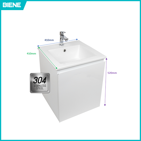 [Biene] Basin with cabinet perfect for small toilet & service yard ...