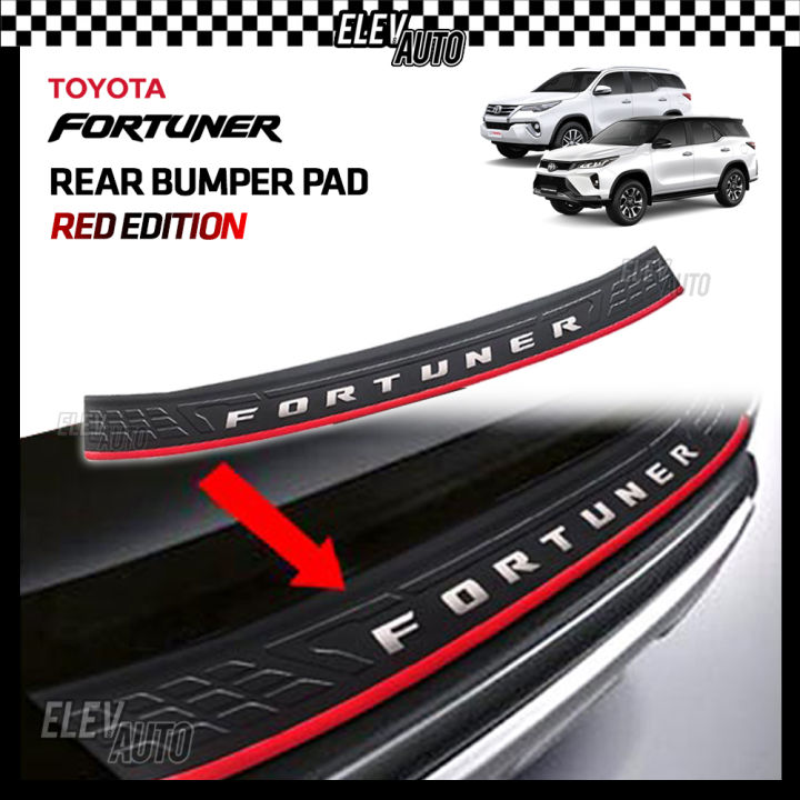 Toyota Fortuner 2016 - 2024 Rear Bumper Pad Guard Protector Toyota ...