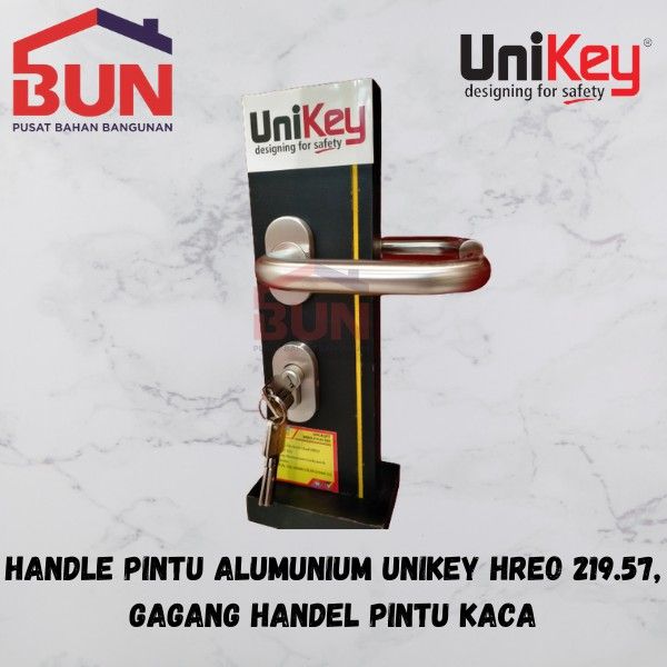 HANDLE PINTU ALUMUNIUM UNIKEY HREO 219.57, GAGANG HANDLE PINTU KACA ...