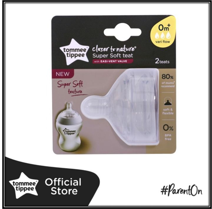 Tommee Tippee CTN Soft Teat Vari Flow | Lazada PH