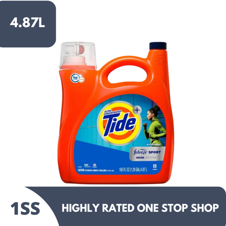 Tide Sport Liquid Laundry Detergent 4.87L | Lazada PH