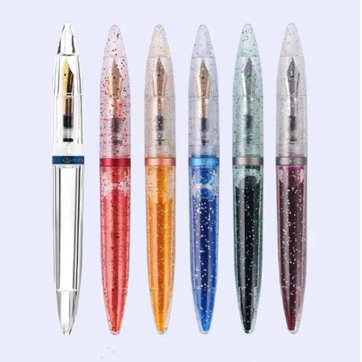 luxury M3 Acrylic Fountain Pen Eye Dropper Capacity Transparent Acrylic ...