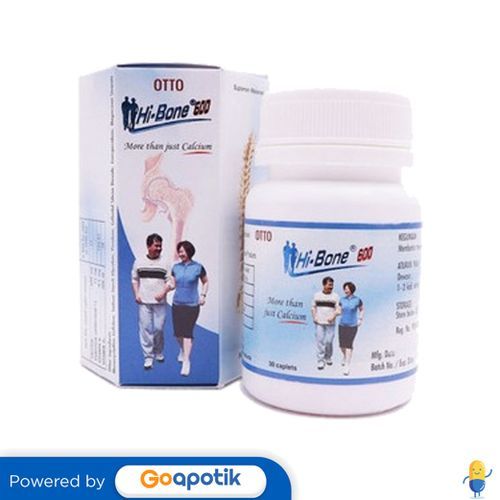 Hi-Bone 600 Botol 30 Kaplet | Lazada Indonesia