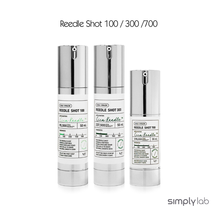 [VT COSMETICS] VT Reedle Shot 100/300/700 skin starter, skin absorption improvement | Lazada