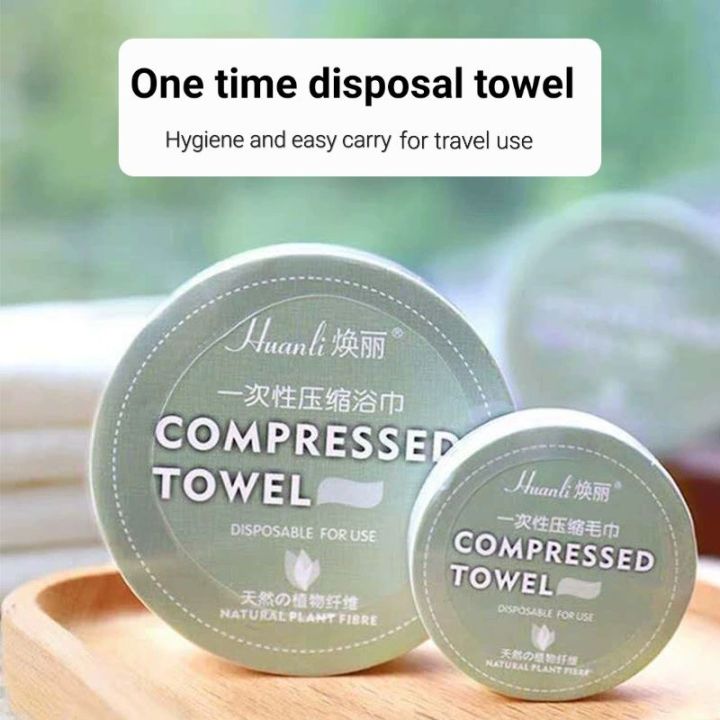 one time disposal bath towel face towel express travel use hygience ...
