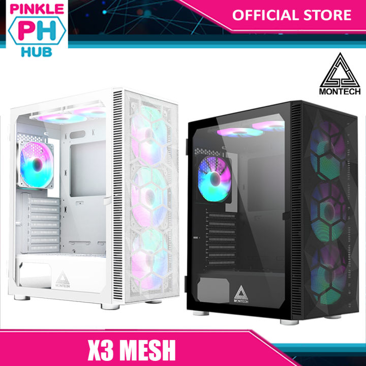PinkleHub | Montech X3 Mesh Case | Lazada PH
