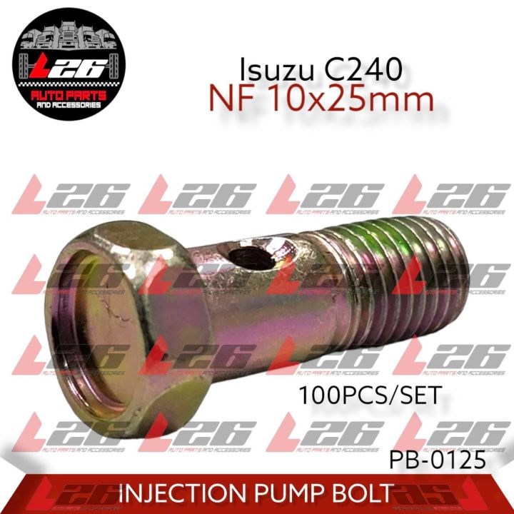 Isuzu C240 INJECTION PUMP BOLT NF 10x25mm PB-0125 | Lazada PH