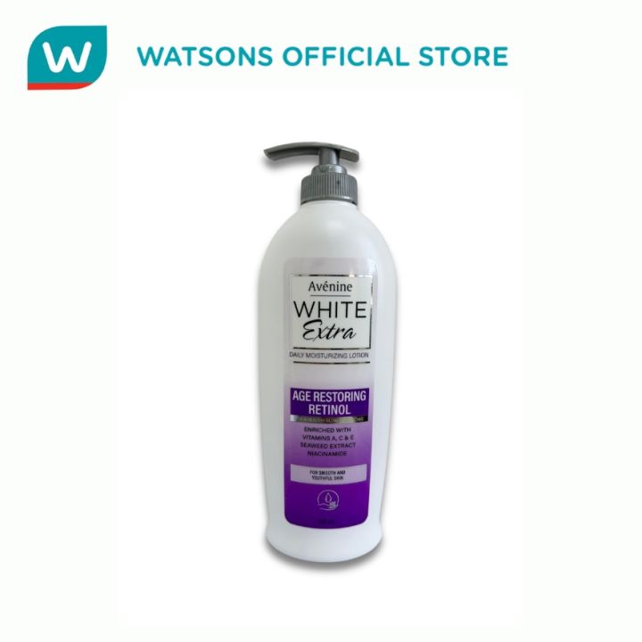 AVENINE White Extra Age Restoring Retinol Lotion 500ml | Lazada PH
