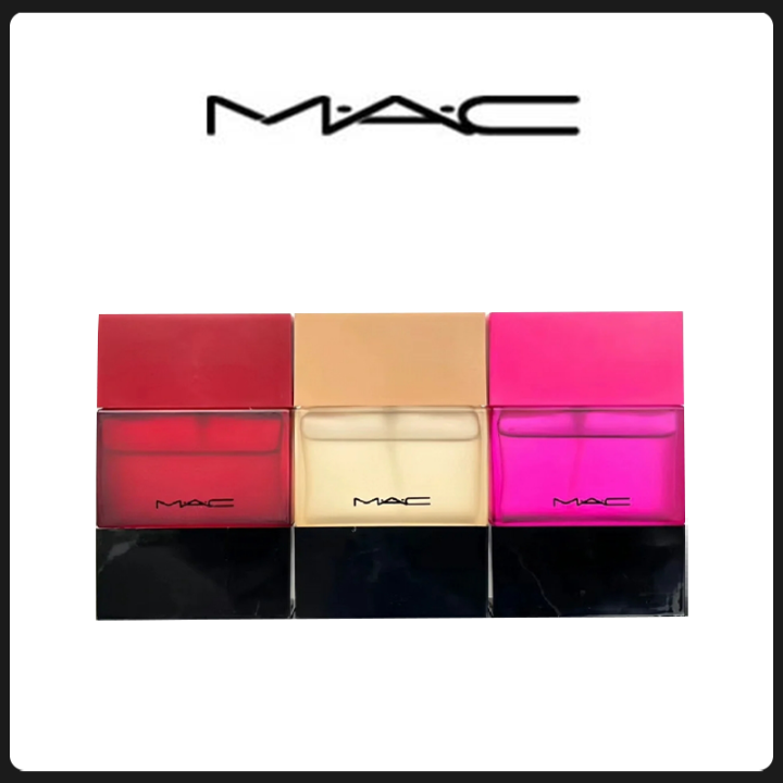 M-A-C Kisses Perfume Three Piece Set 3 in 1 Ruby Woo Woody floral ...
