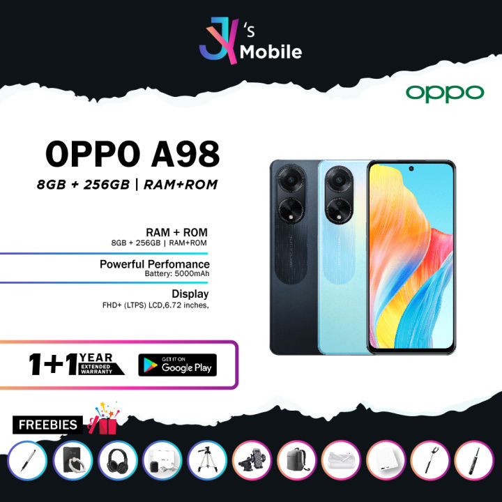 Oppo A98 5G [8GB RAM 256GB ROM] - Original Oppo Malaysia | Lazada