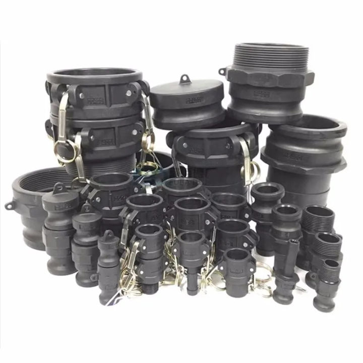 DN15 To DN50 PP Camlock Coupling Plastic Fitting Adapter MPT FPT Barb ...