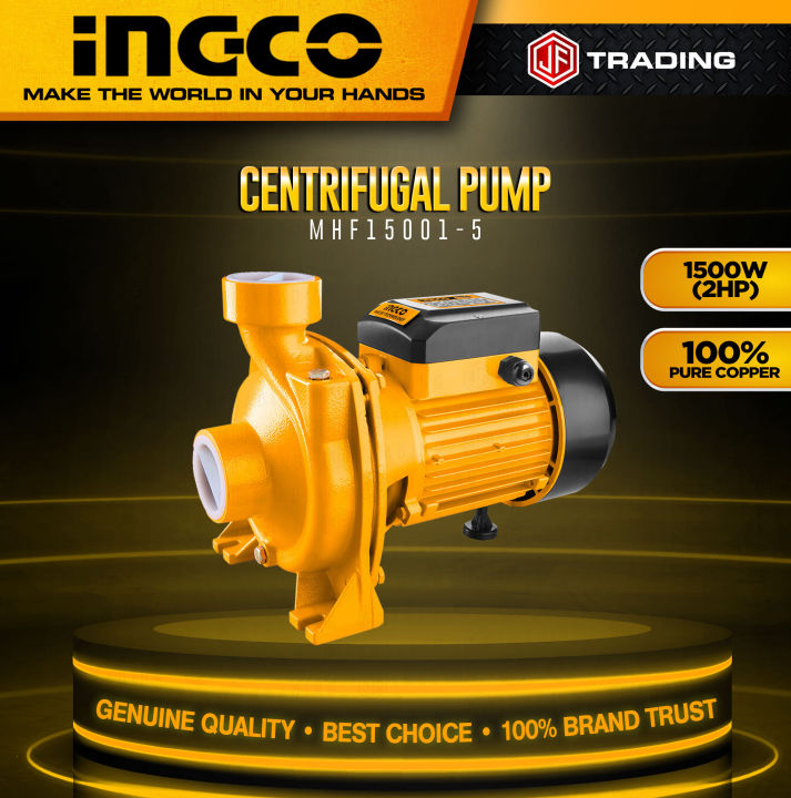 INGCO Centrifugal Pump 1500W (2HP) MHF15001-5 | Lazada PH