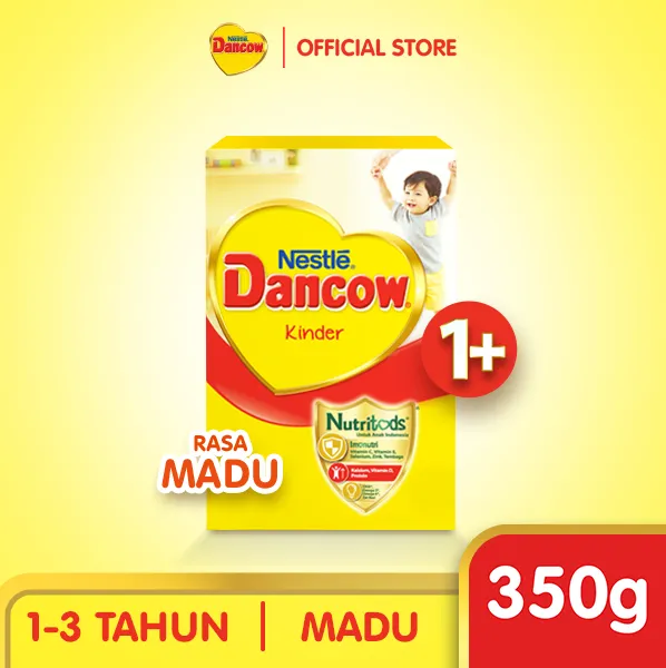 Nestlé DANCOW 1+ Madu Susu Pertumbuhan Anak 1-3 Tahun Box 350g | Lazada Indonesia