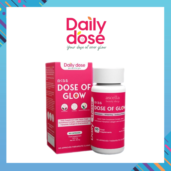 Daily Dose Dose of Glow Glutathione | Lazada PH