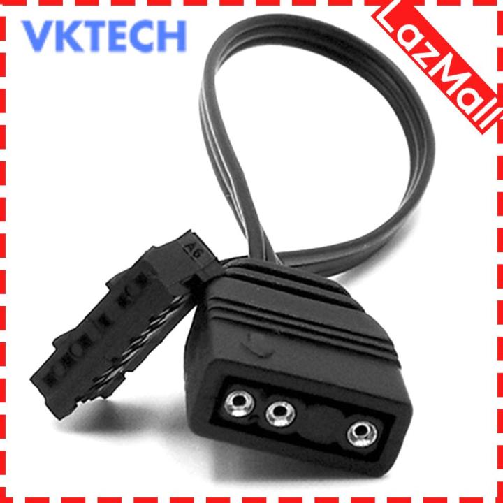 For Coolmoon Fan Controller Adapter Cable Small 4Pin/6Pin to 5V ARGB ...