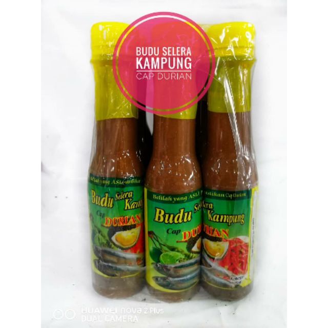 Budu Cap DURIAN Selera Kampung 100% Ori Terengganu (1 DOZEN) | Lazada