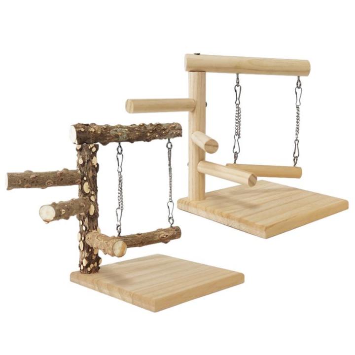 Parrot Tree Stand Wood Parrot Stand Natural Parrot Perch Non Slip Bird ...