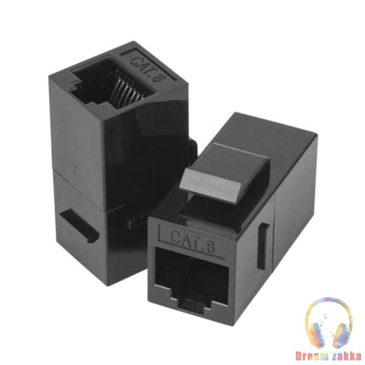 RJ45 Cat6 Keystone Coupler Low Thermal Resistance Female To Female Cat6 ...