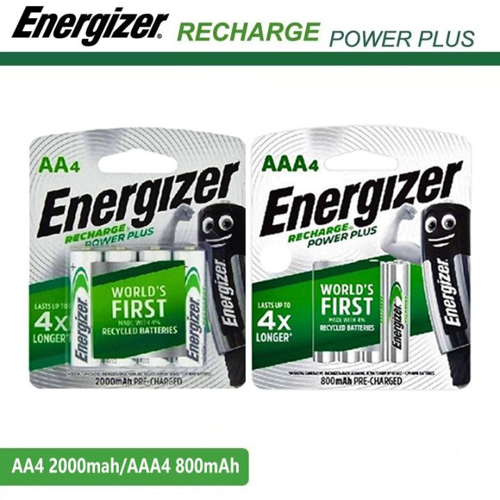 Energizer Power Plus AA / AAA 1.2V NiMH Rechargeable Battery Batteries ...