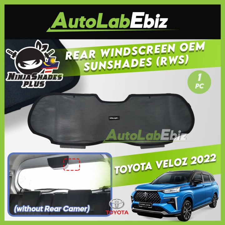 Toyota Veloz 2022 NinjaShades Plus Rear Windscreen OEM Sunshades (RWS ...