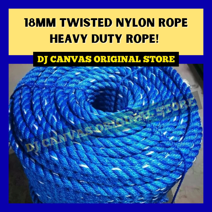 NYLON ROPE 18mm x 100 meters HIGH QUALITY and DURABLE | Lazada PH